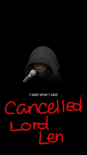 Petition · For Lord Len to stop rapping - United States · Change.org